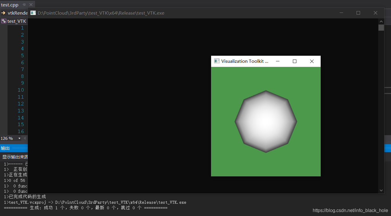 VTK在测试时候出现“no override found for vtkpolydatamapper”的完美解决方法-CSDN博客