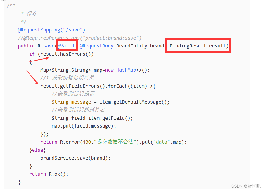 【谷粒商城之JSR303数据校验和集中异常处理】_谷粒商城jr303-CSDN博客