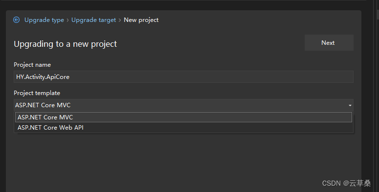 ASP.NET framework升级core .NET 6.0_aspnet升级到netcore-CSDN博客