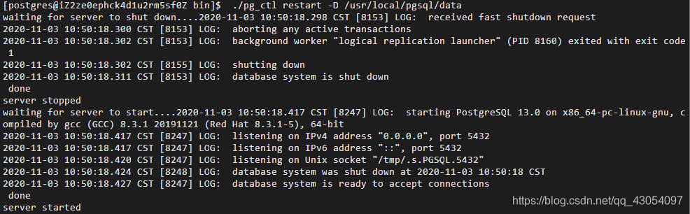 Linux系统下安装postgresql和远程访问设置_linux服务器中的pgsql修改config后重启还是无法远程连接-CSDN博客