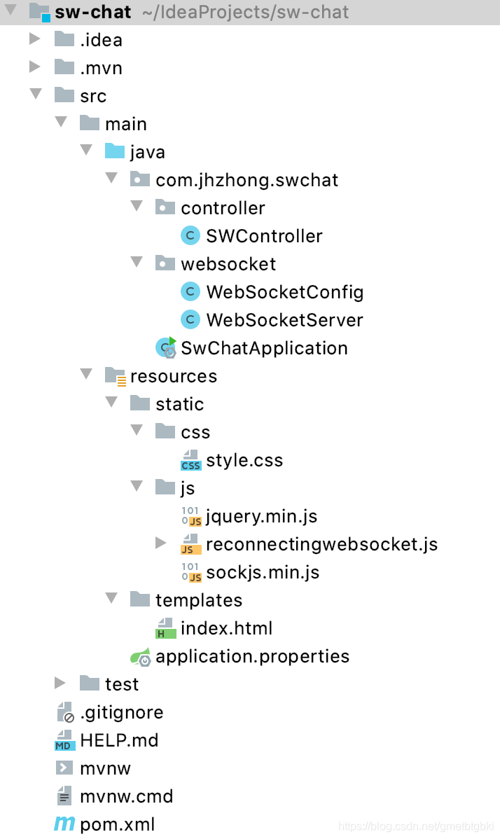 SpringBoot + Websocket 实现实时聊天_springboot整合websocket实现实时聊天-CSDN博客