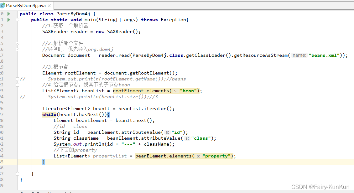 DOM4J解析XML示例-CSDN博客
