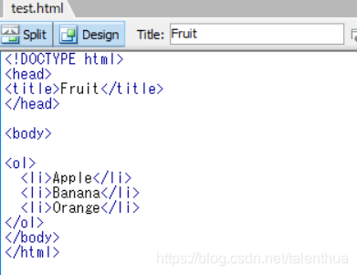 HTML ul ol-CSDN博客