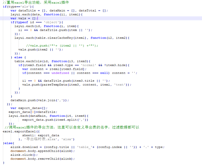 layui重写table自带的导出功能_table.exportfile-CSDN博客