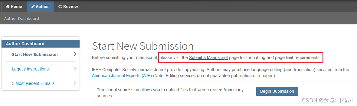 TPAMI投稿流程-CSDN博客