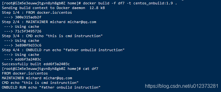 Dockerfile ONBUILD命令详解_docker file onbuild cmd-CSDN博客