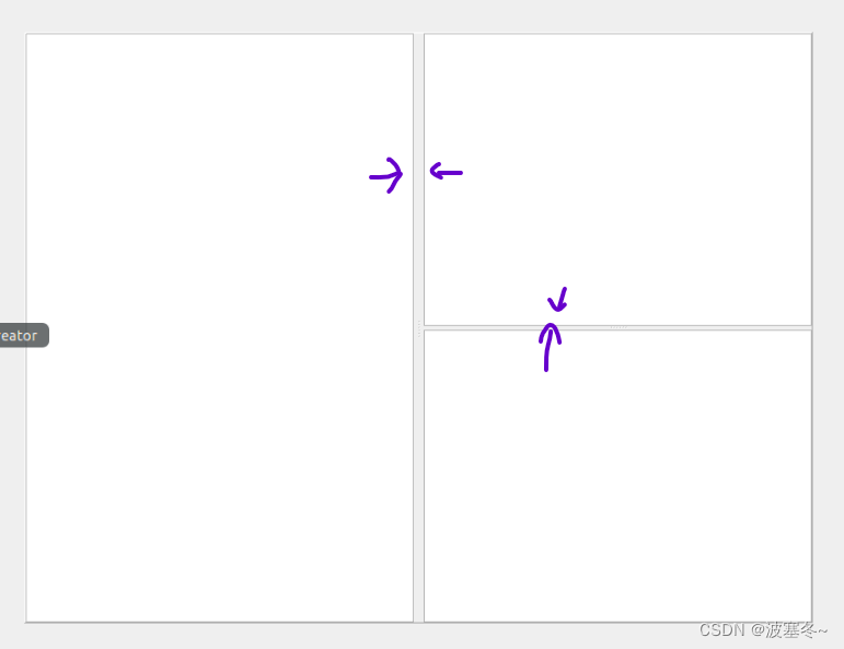 Qt应用开发(基础篇)——拆分器窗口 QSplitter QSplitterHandle-CSDN博客