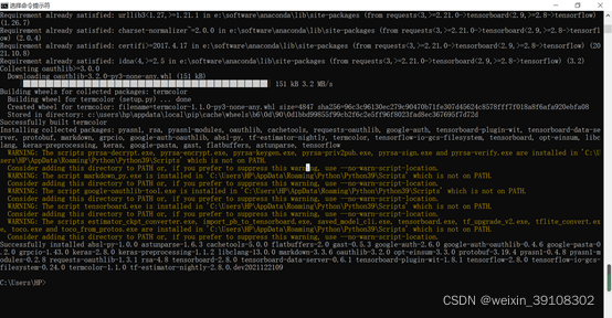 win10安装Tensorflow2_tensorflow2安装-CSDN博客