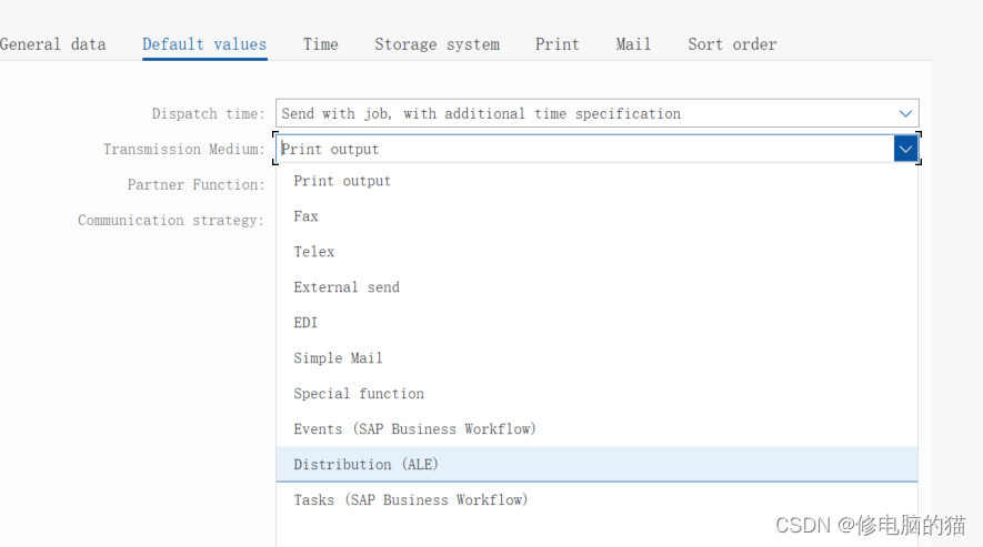 NACE(Create a New sap output message Type) -SAP_sap nace-CSDN博客