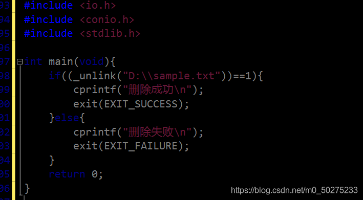 exit()函数和EXIT_SUCCESS，EXIT_FAILURE_exit success-CSDN博客