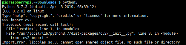 树莓派python3使用pip3安装opencv3.4-CSDN博客