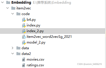 Item2vec_movielens item2vec-CSDN博客