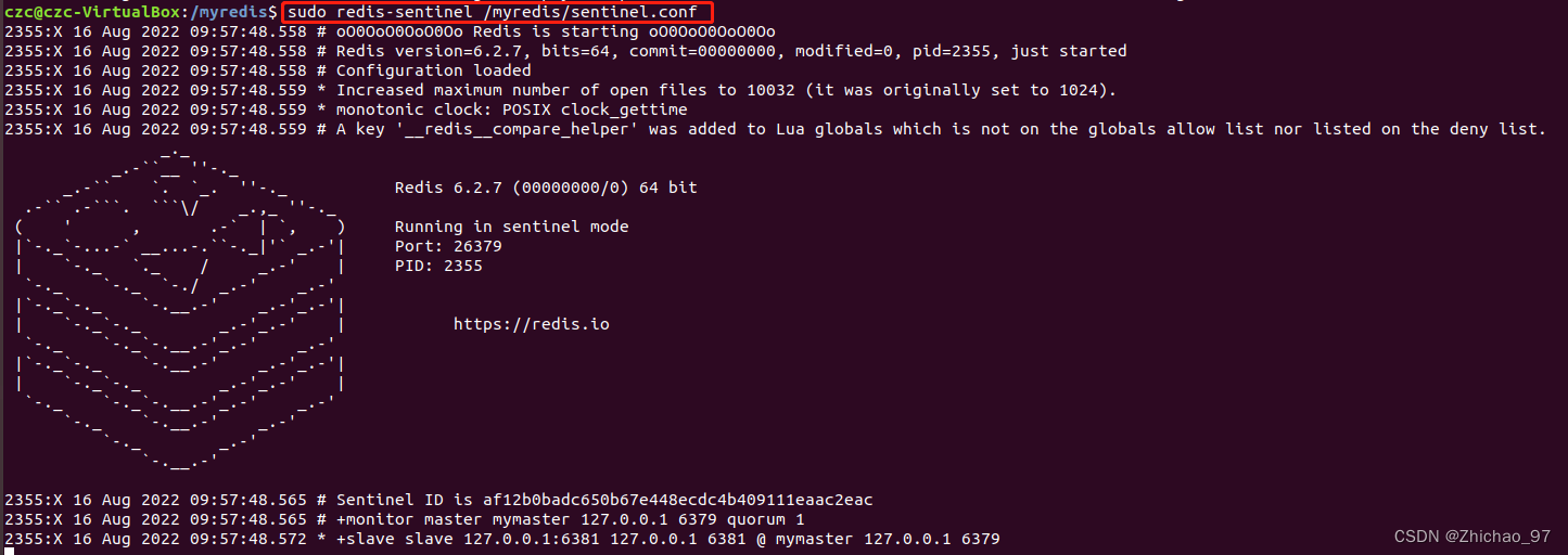 Ubuntu18.04 redis 哨兵模式搭建的步骤_tongrds哨兵模式-CSDN博客