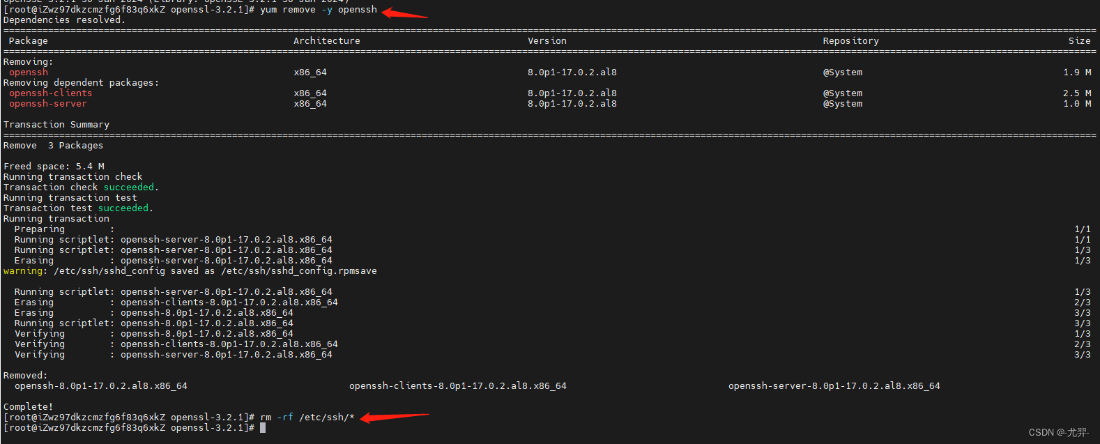 Linux OpenSSH最新版9.7p1升级操作详细教程_openssh-9.7p1.tar.gz-CSDN博客