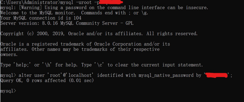 Error: ER_NOT_SUPPORTED_AUTH_MODE: Client does not support authentication protocol_error: er not ...