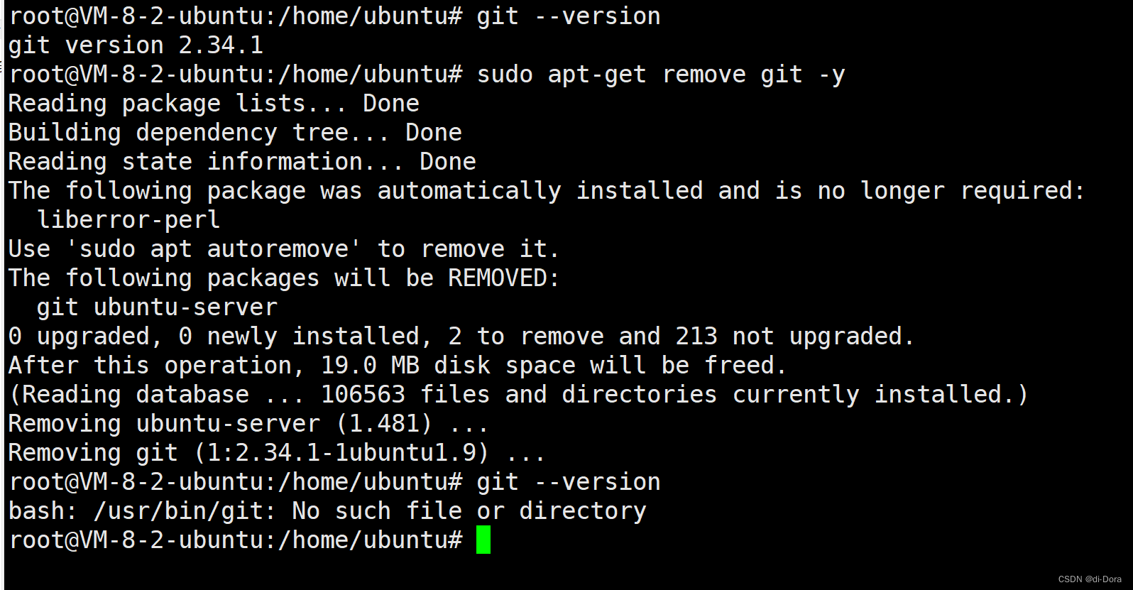Git学习（一）基于本地操作：Git初识、Git安装（Linux-ubuntu）、Git 基本操作、分支管理_ubuntu git-CSDN博客