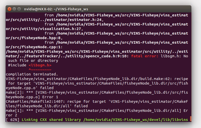 vins-fisheye NX安装总结 20220824_vins fisheye-CSDN博客