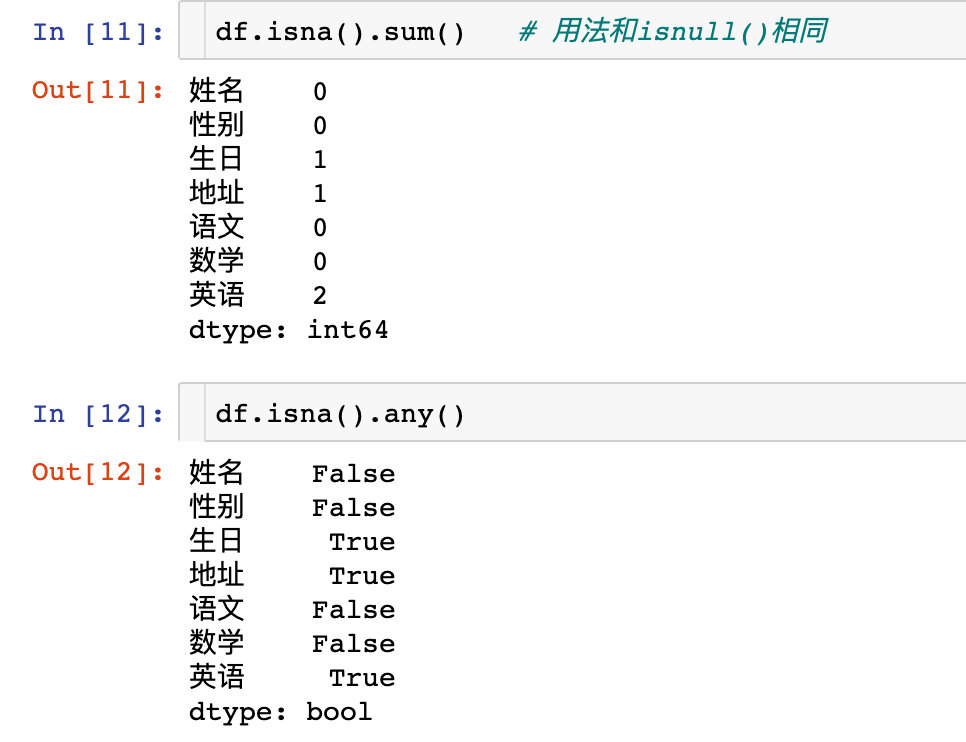 图解pandas缺失值处理_df.isnull().sum()-CSDN博客