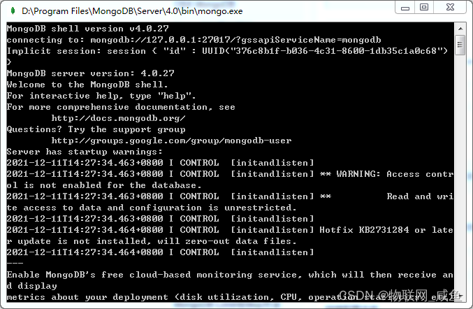 Windows 环境安装MongoDB_windows2008 mongodb客户端-CSDN博客
