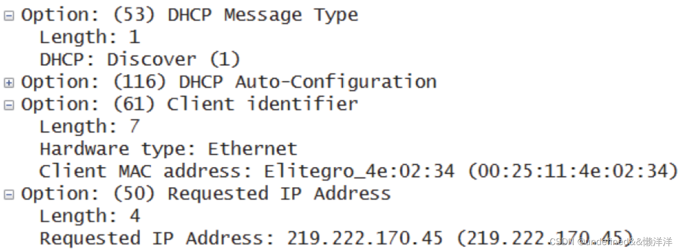 【计算机网络】实验八 动态主机配置协议 DHCP分析-CSDN博客