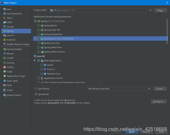 使用Idea创建第一个Spring MVC应用程序（hello world)_idea2024专业版创建第一个mvc并运行hello-CSDN博客