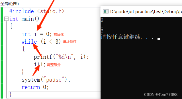 理解循环语句：while, for, do...while-CSDN博客