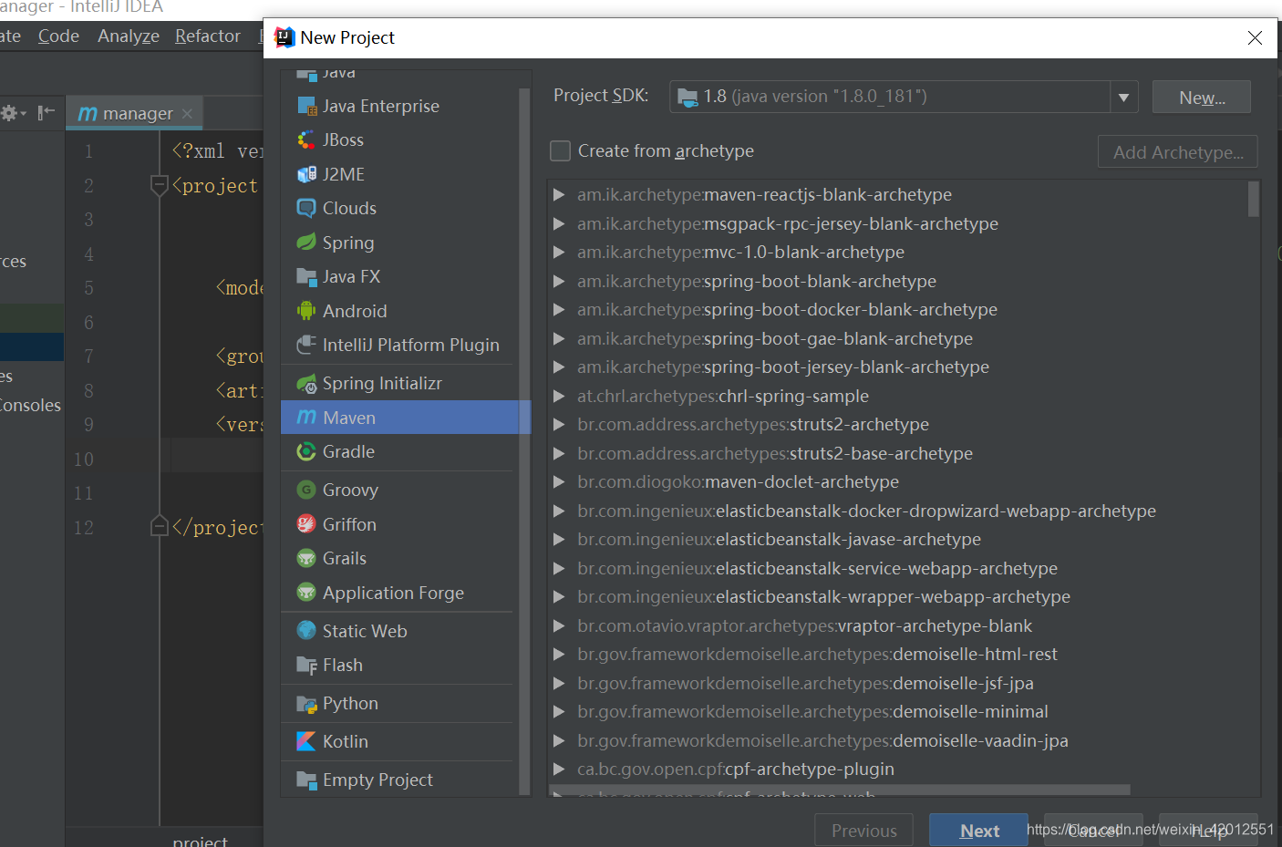 springboot框架搭建（超详细搭建idea+mybatis+maven）_idea 创建一个全新的spring boot+mybatis+maven项-CSDN博客