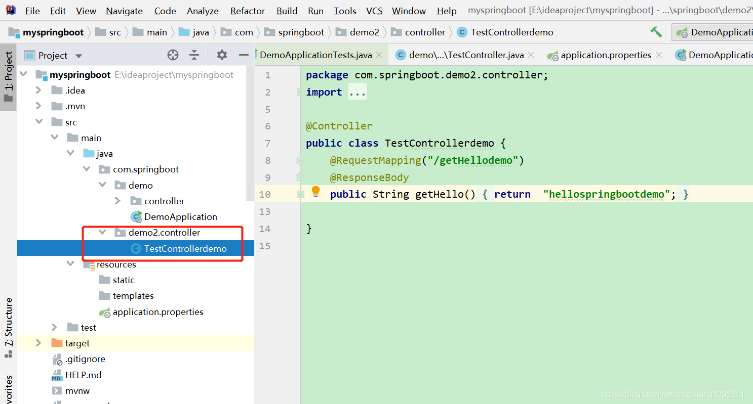 IDEA中创建SpringBoot工程_idea org.springframework.boot-CSDN博客