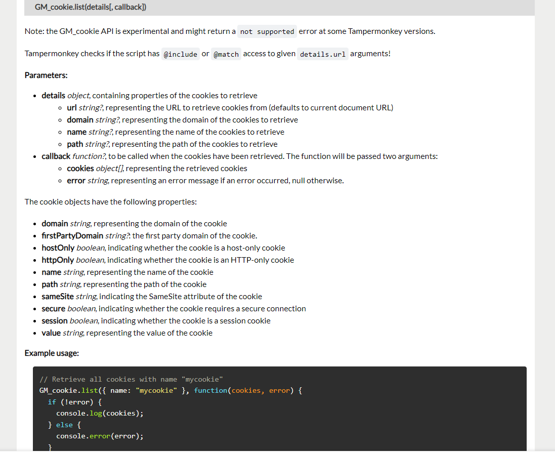 油猴脚本Tampermonkey实现读取网站cookie和设置cookie方法_油候插件 获取cookie-CSDN博客