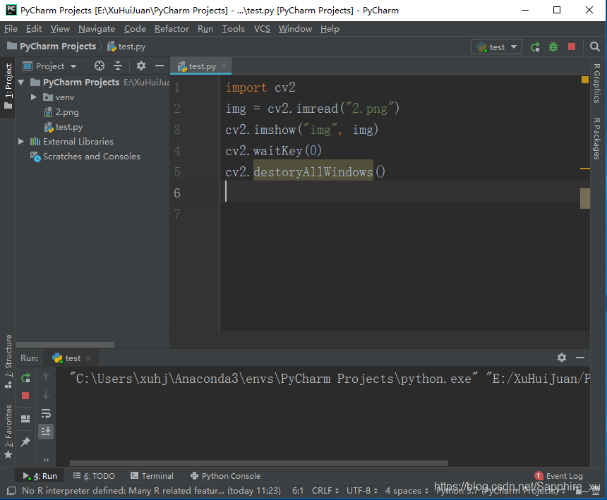 Anaconda、PyCharm、Opencv安装配置-CSDN博客