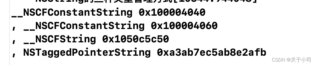 iOS-深入理解NSString的三种存储类型_nscfstring-CSDN博客