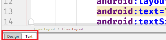 Android Studio中布局文件没有“Design”与“Text”标签_android studio design在哪-CSDN博客