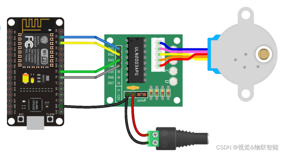 ESP8266-Arduino网络编程实例-Web页面控制步进电机_arduino网页控制-CSDN博客