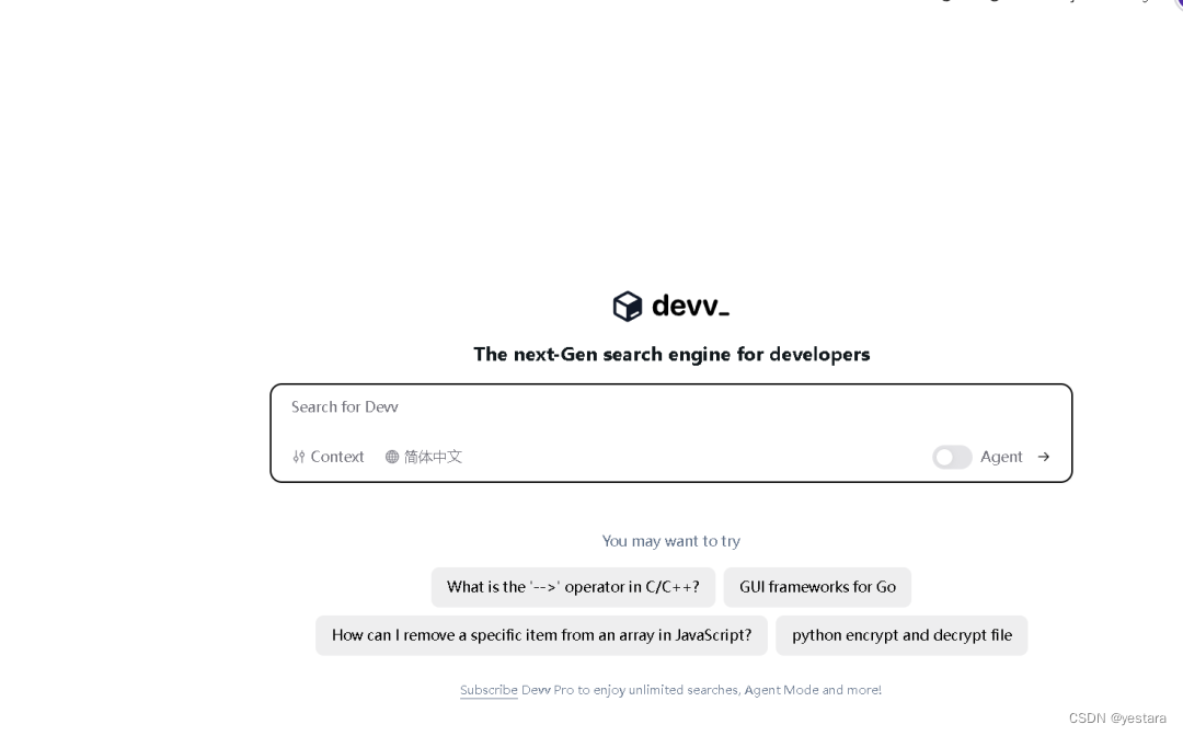 探索Devv.ai：开发者的AI搜索新伙伴_devvai-CSDN博客