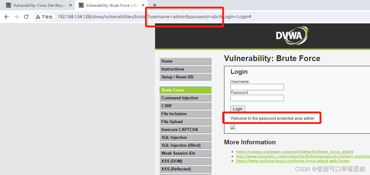 DVWA 靶场 CSRF 通关解析_csrf靶场-CSDN博客