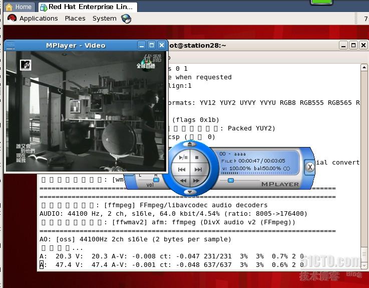 redhat Linux Enterprise 5.3 下安装mplayer的整个过程_redhat5安装myplayer-CSDN博客