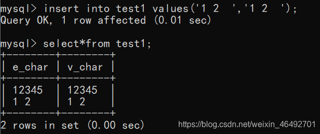 Mysql数据库列的类型—字符串类型char和varchar类型字符型是char还是varchat Csdn博客