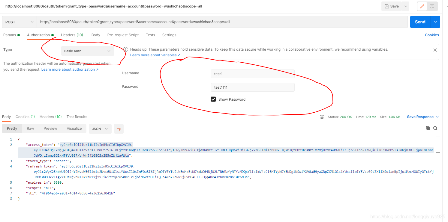 SpringSecurity OAuth2 整合JWT，获取token，解析token（密码模式为例子）_oauth2+jwt生成token ...