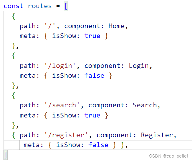 关于vue-router中的路由元信息-------meta的应用_vue router meta-CSDN博客