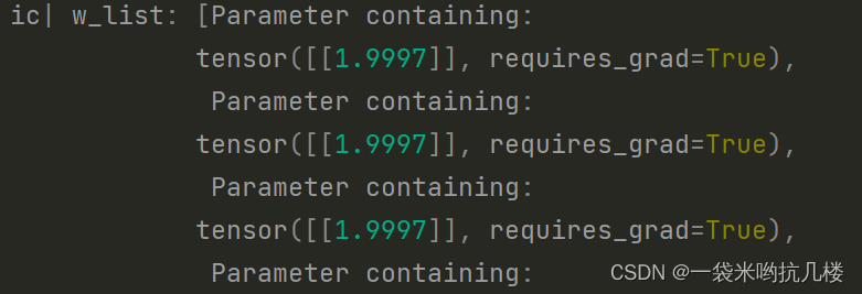 pytorch：List中包含Tensor的grad数据怎么办？_list中含tensor-CSDN博客