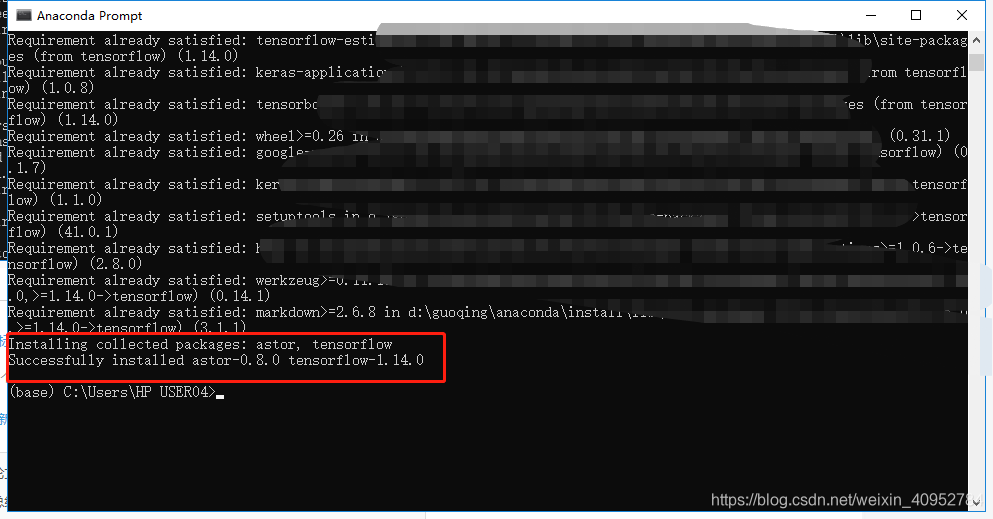 用pip安装tensorflow_pip install tensorflow==1.6-CSDN博客