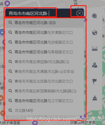 百度地图开发探索 定位功能（搜索获取位置，地图自带定位，点击获取定位） typescript angular_new bmapgl.autocomplete-CSDN博客
