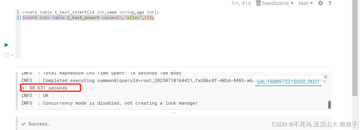 Hive（19）：DML之Insert插入数据_hive 表添加数据到表中 insertinto-CSDN博客