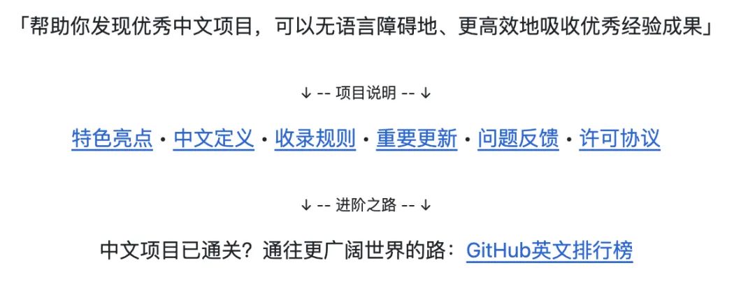 宝藏推荐｜GitHub登顶项目之中文排行榜！开源资料，天花板级别！_github中文排行榜-CSDN博客