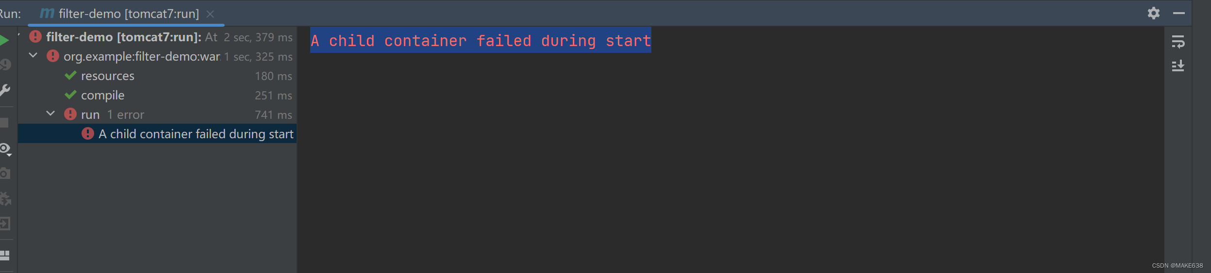 javax.servlet.annotation不存在、A child container failed during start-CSDN博客