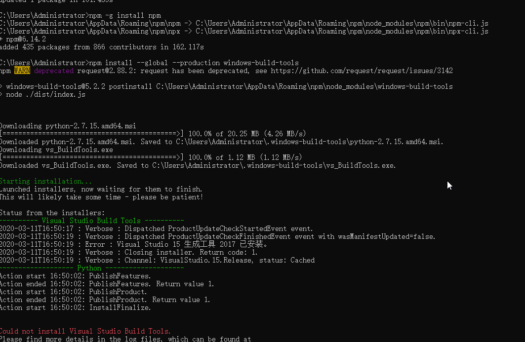 解决Error: Can't find Python executable "python", you can set the PYTHON env variable-CSDN博客