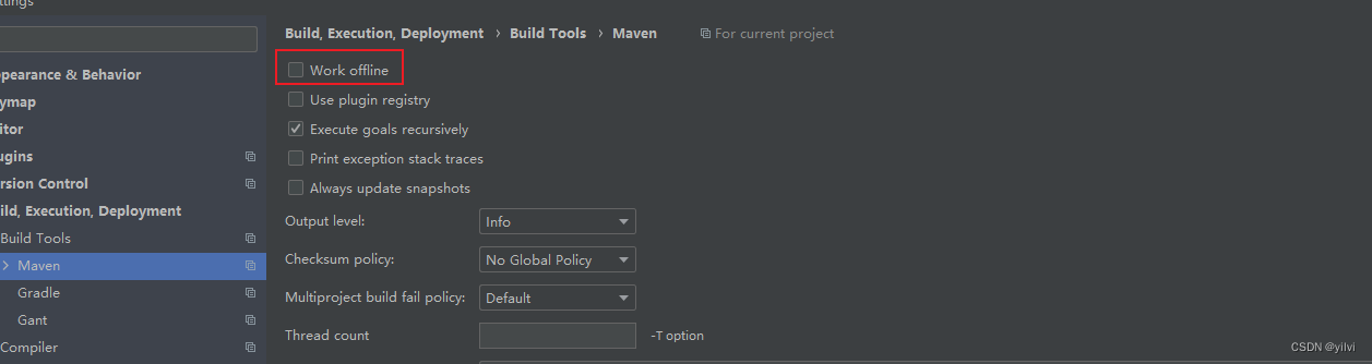 maven deploy 推送教程及相关问题处理，异常 Cannot deploy artifacts when Maven is in offline mode-CSDN博客