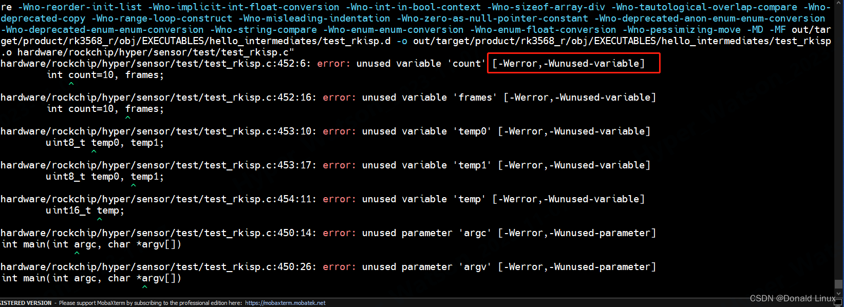 2023 11 07 Android 编译的时候出现 Unused Variable ‘temp0‘ [ Werror Wunused Variable] Csdn博客