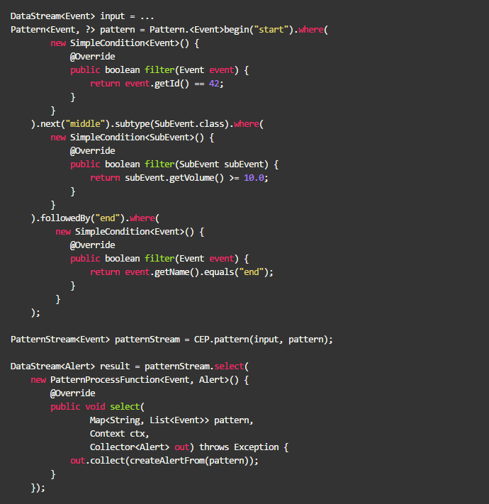 Apache Flink CEP 实战_flink cep 动态更新-CSDN博客